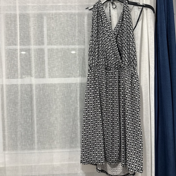 bcg | Dresses | Bcg Black And White Floral Mini Dress | Poshmark
